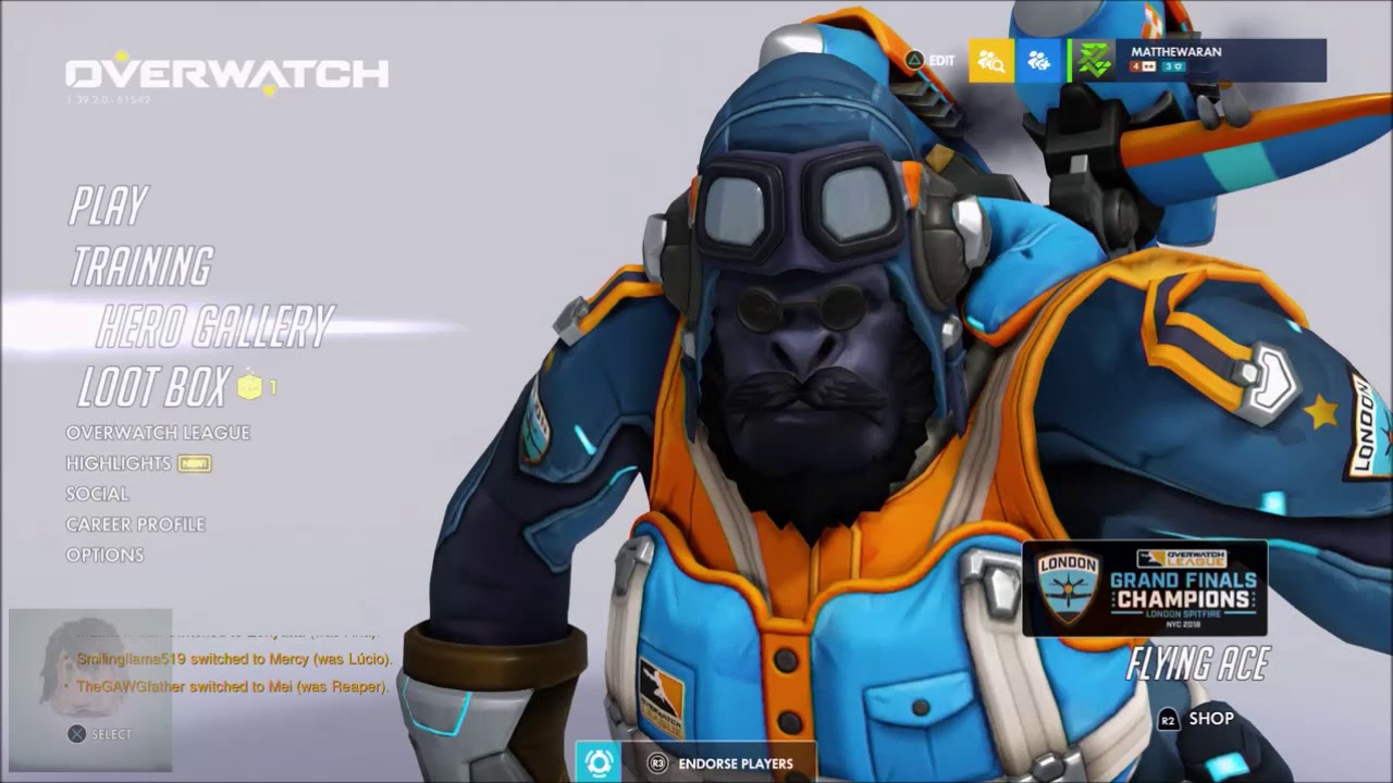 [09-09-2019] Overwatch - Part 8: Big Fuzzy Siberian Bear - YouTube