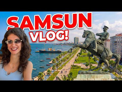 SAMSUN 🇹🇷 | Doğup Büyüdüğüm Şehri İlk Kez Turist Gibi Gezdim!