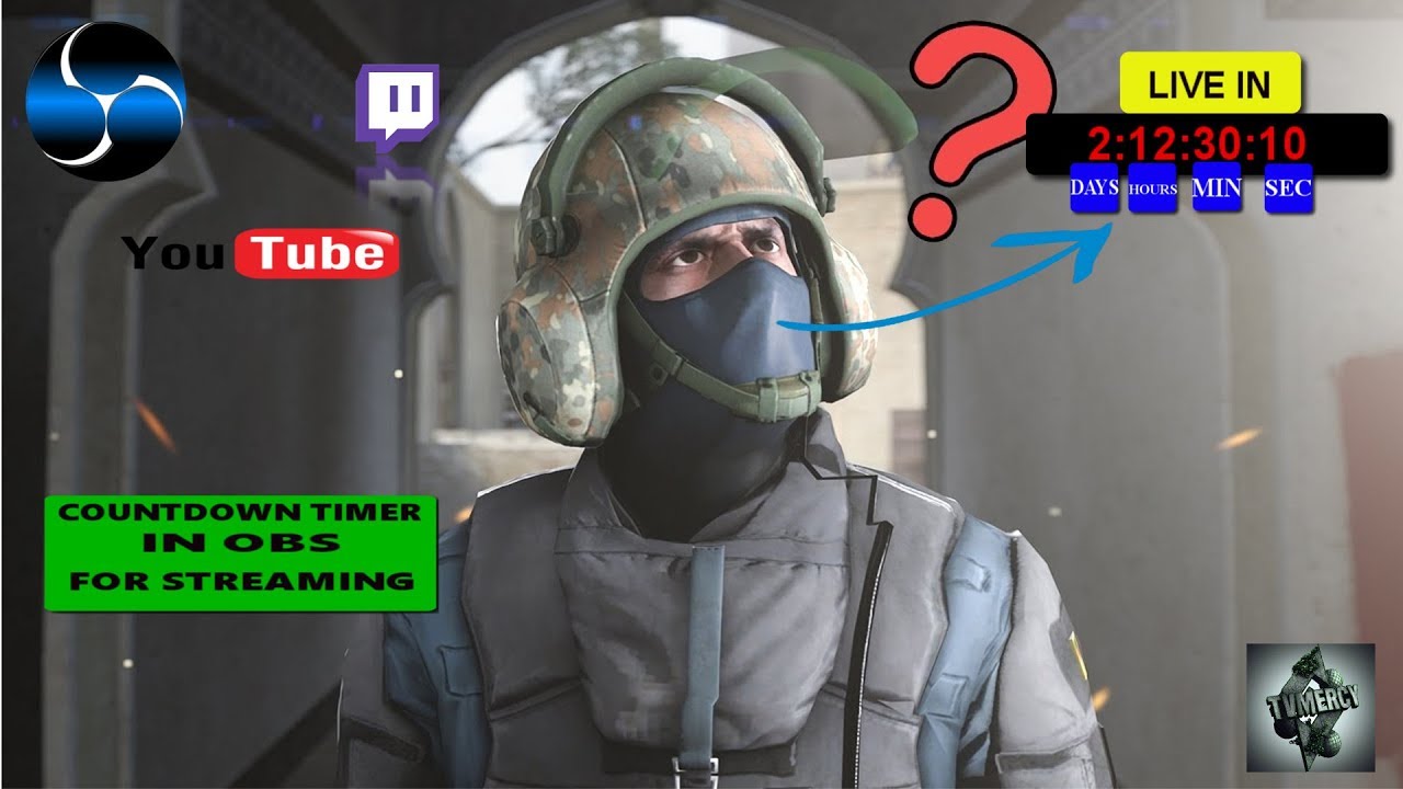 OBS TUTORIAL - Countdown Timer im Stream einfügen | Deutsch | So Geht´s - YouTube