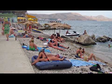 Koktebel, clothing optional beach, Crime