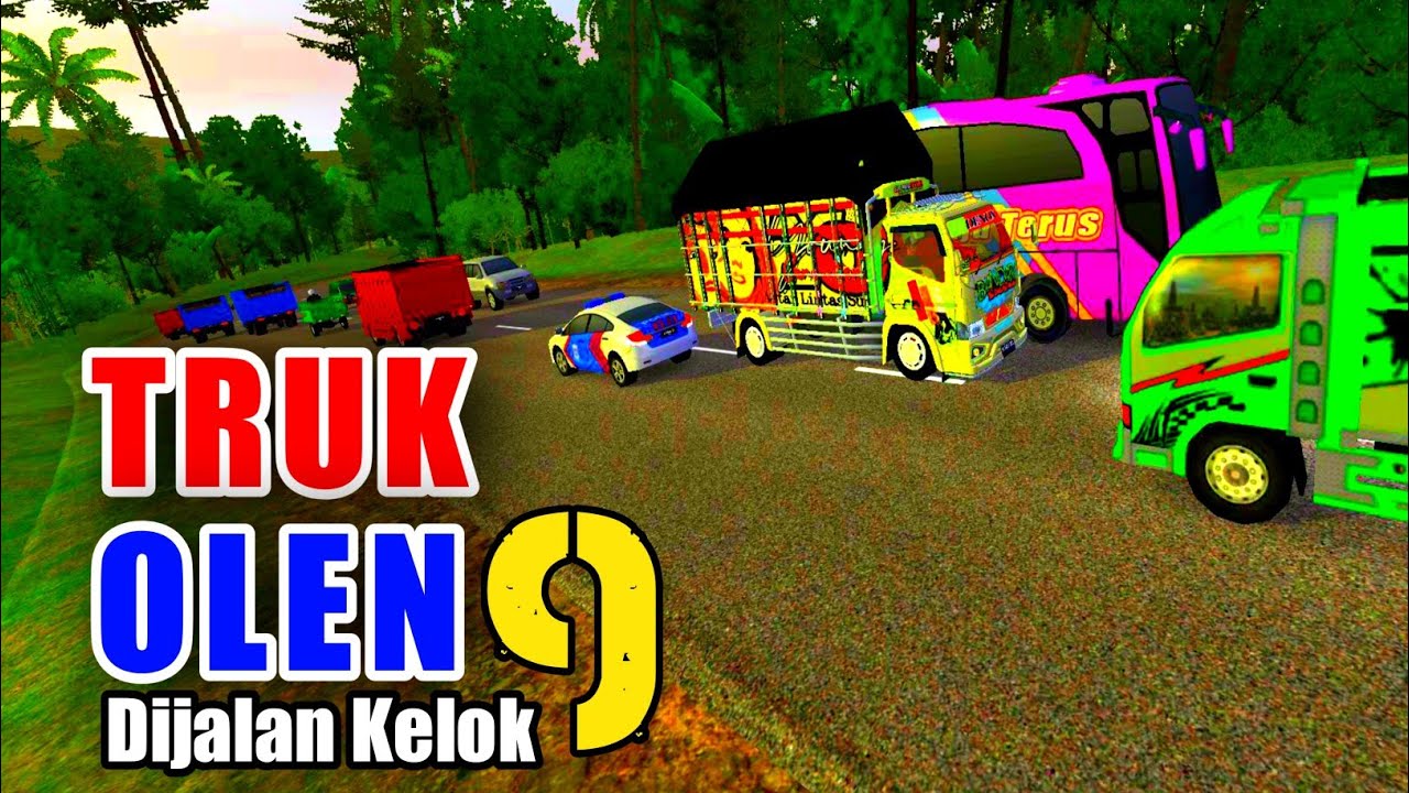 Mobil Truk Oleng Di Jalan Kelok 9 Tikungan Tajam Truk Oleng Truk Full ...