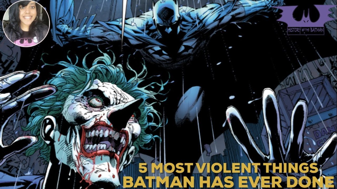 5 MOST VIOLENT THINGS BATMAN HAS EVER DONE IN COMICS! - YouTube