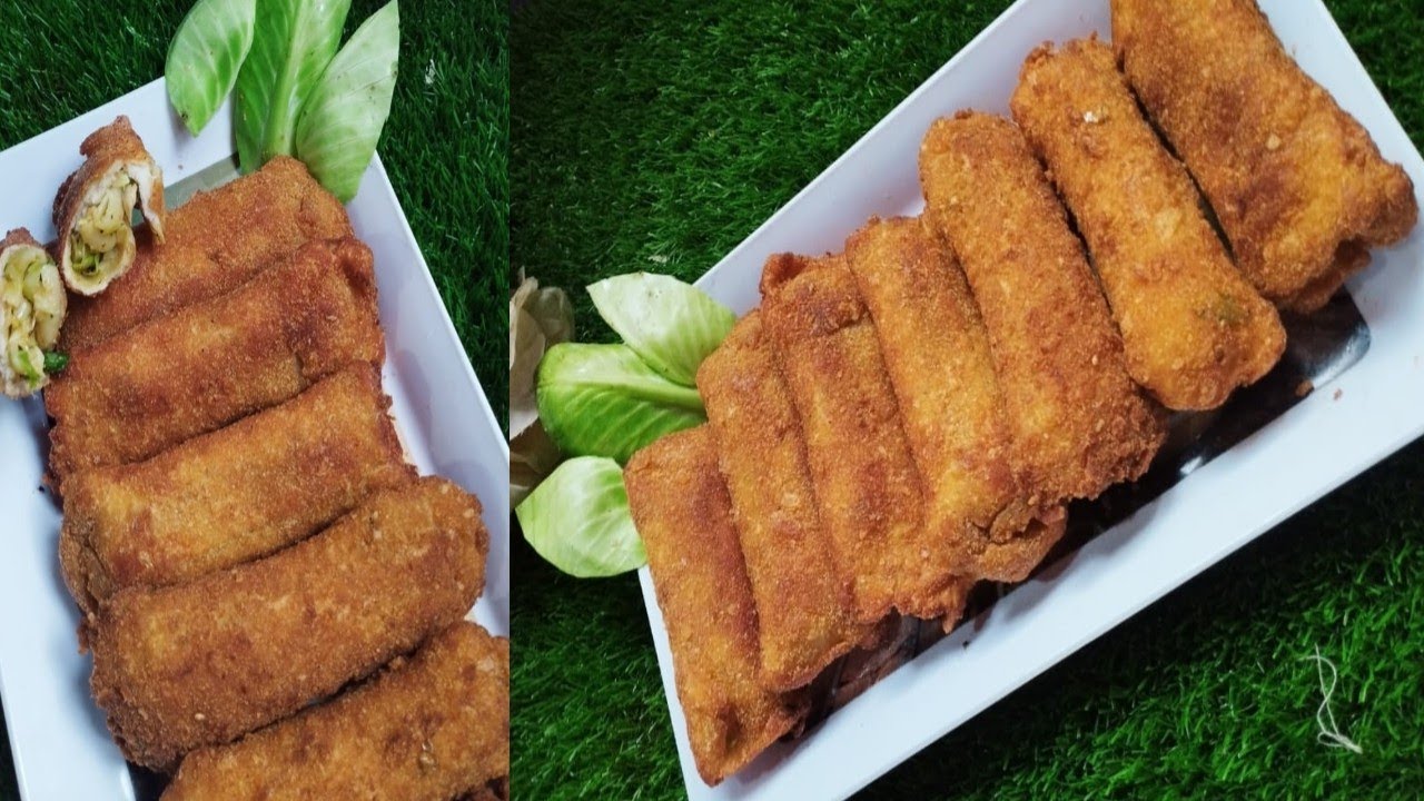 Iftar Special Chicken Bread Macroni Rolls | RAMZAN SPECIAL Easy and ...