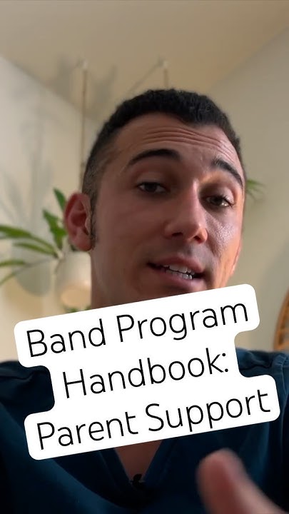 Band Program Handbook: Parent Support - YouTube