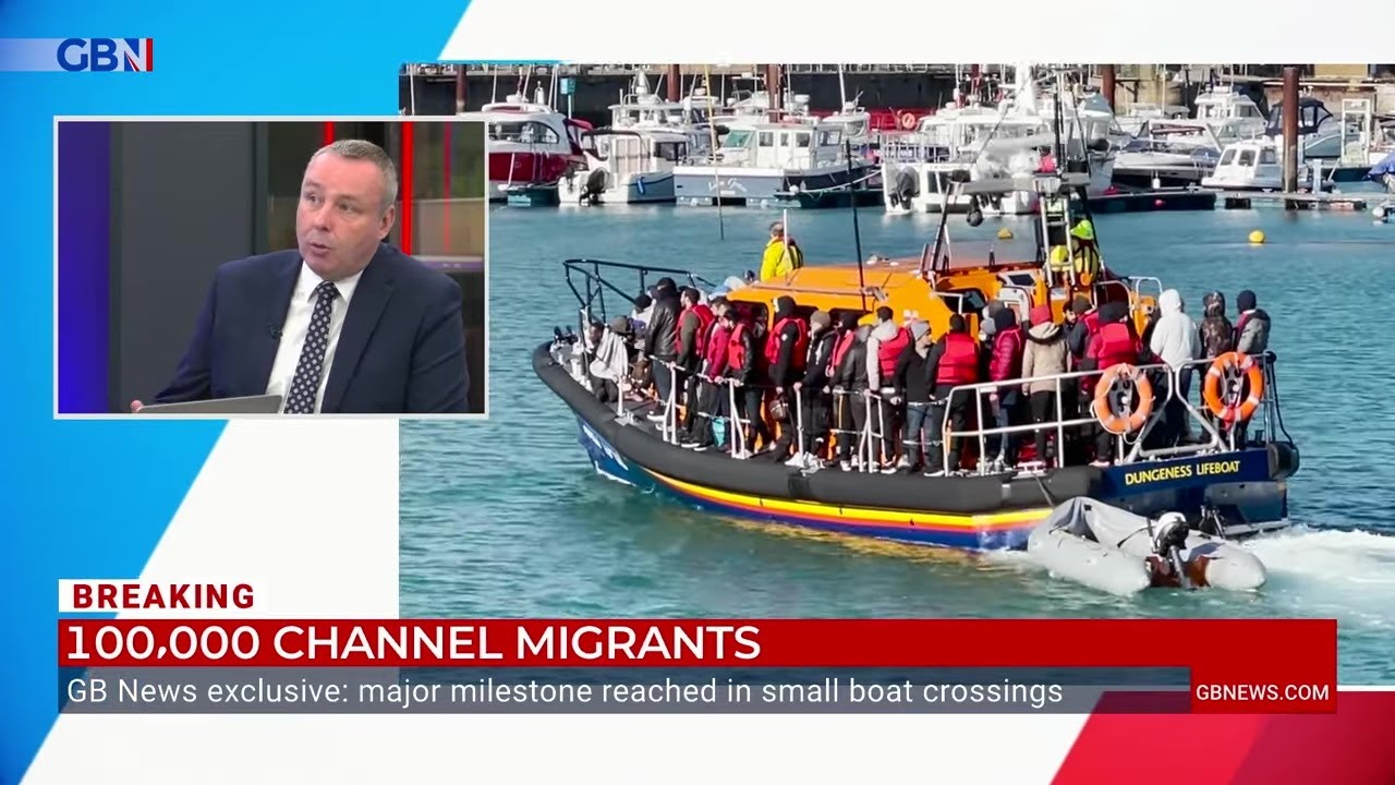 Major milestone reached in Channel crossings | 100,000 migrants have ...