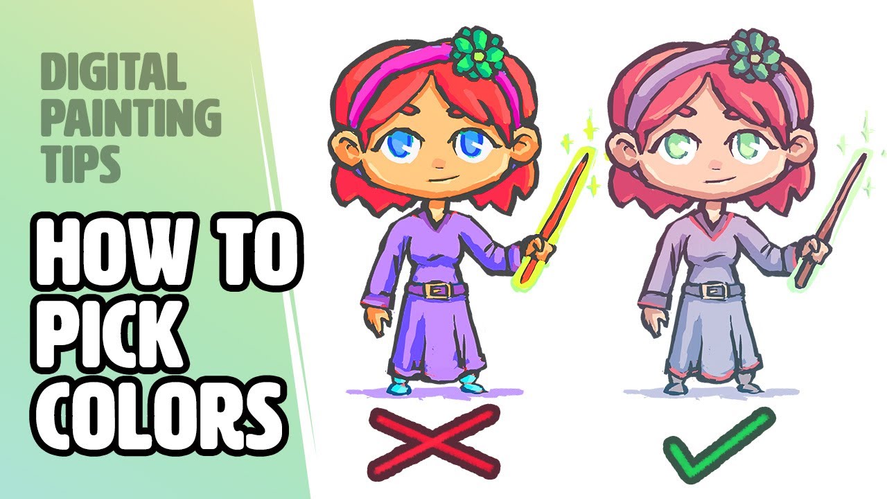 Picking Color | Digital Art Tutorial for Beginners - YouTube