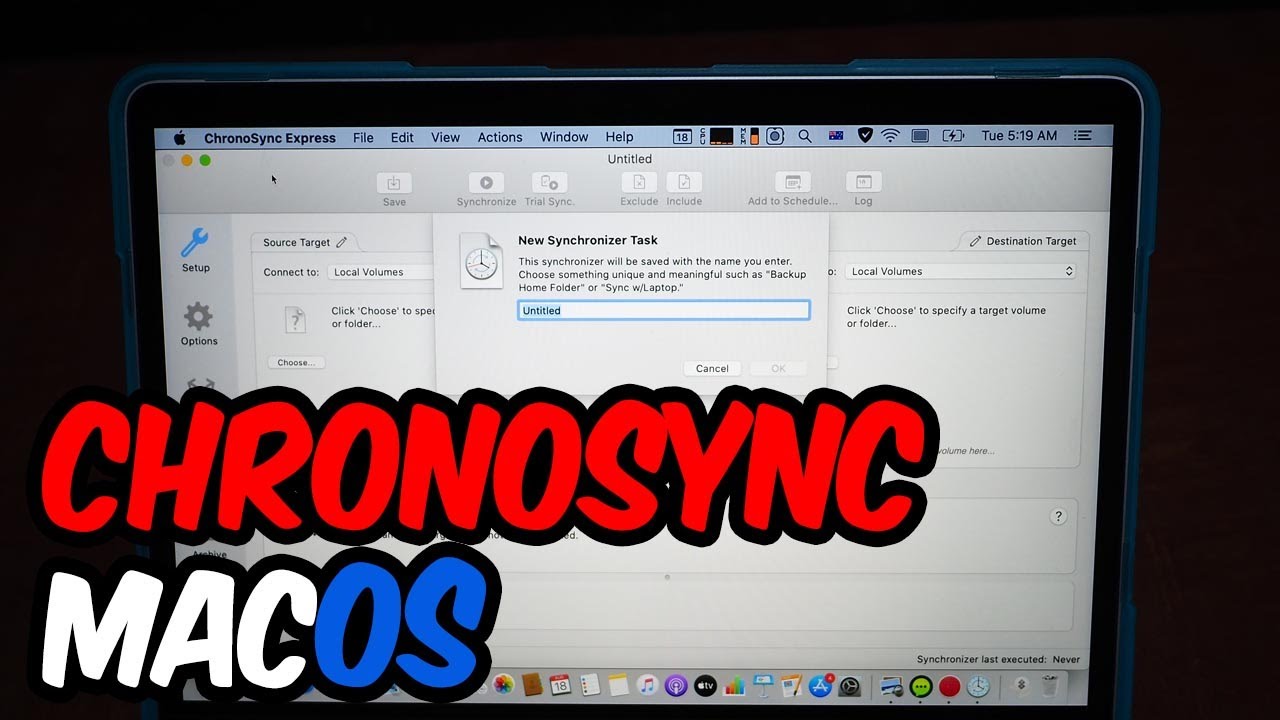 ChronoSync Express App Review on Mac OS! 💻 Keep files backed up and synchronized - YouTube