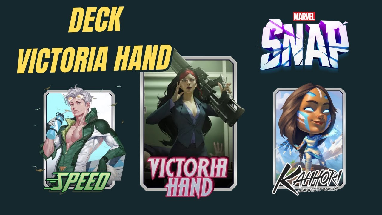 deck victoria hand // Marvel Snap - YouTube