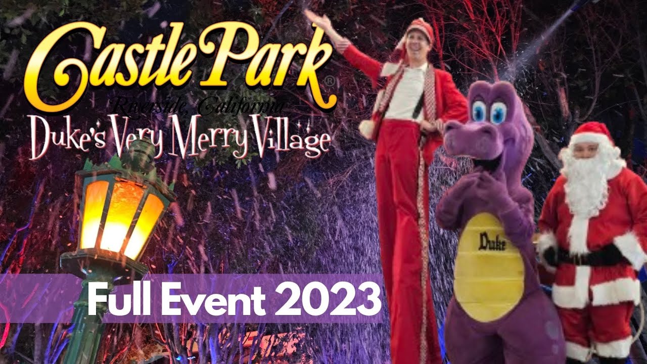Castle Park | Duke's Very Merry Village | Full Event Guide 2023 - YouTube