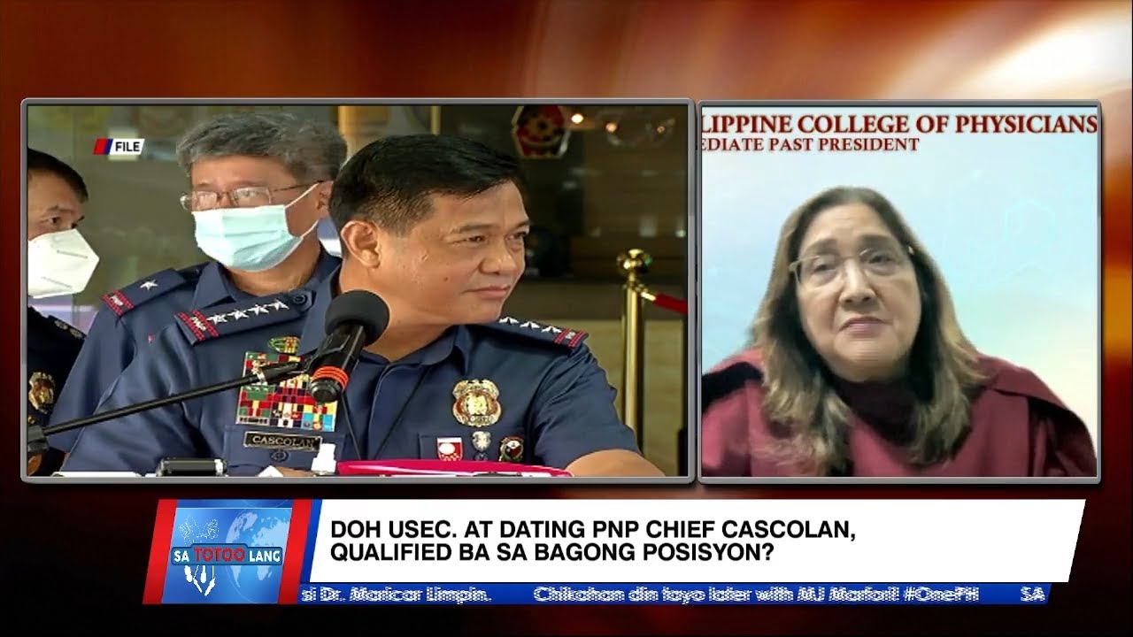 Limpin sa pagkakatalaga kay Cascolan sa Department of Health - YouTube