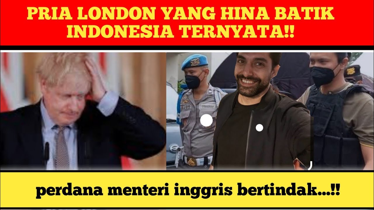 begini jadinya!! mahyar tousi - hina batik indonesia!! - YouTube