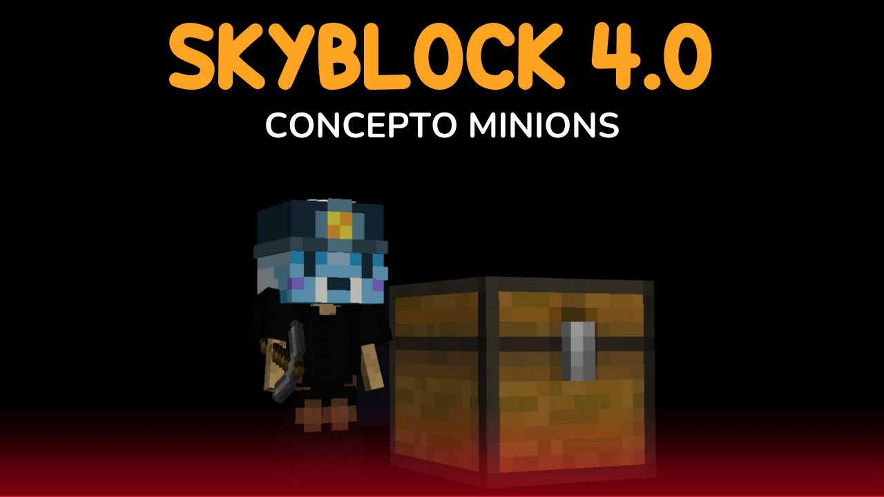 👉 MineBox PRESENTA LOS MINIONS del NUEVO SKYBLOCK 4.0 #nopremium # ...
