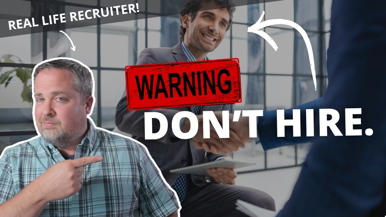 Signs You Are A Red Flag Job Candidate - YouTube