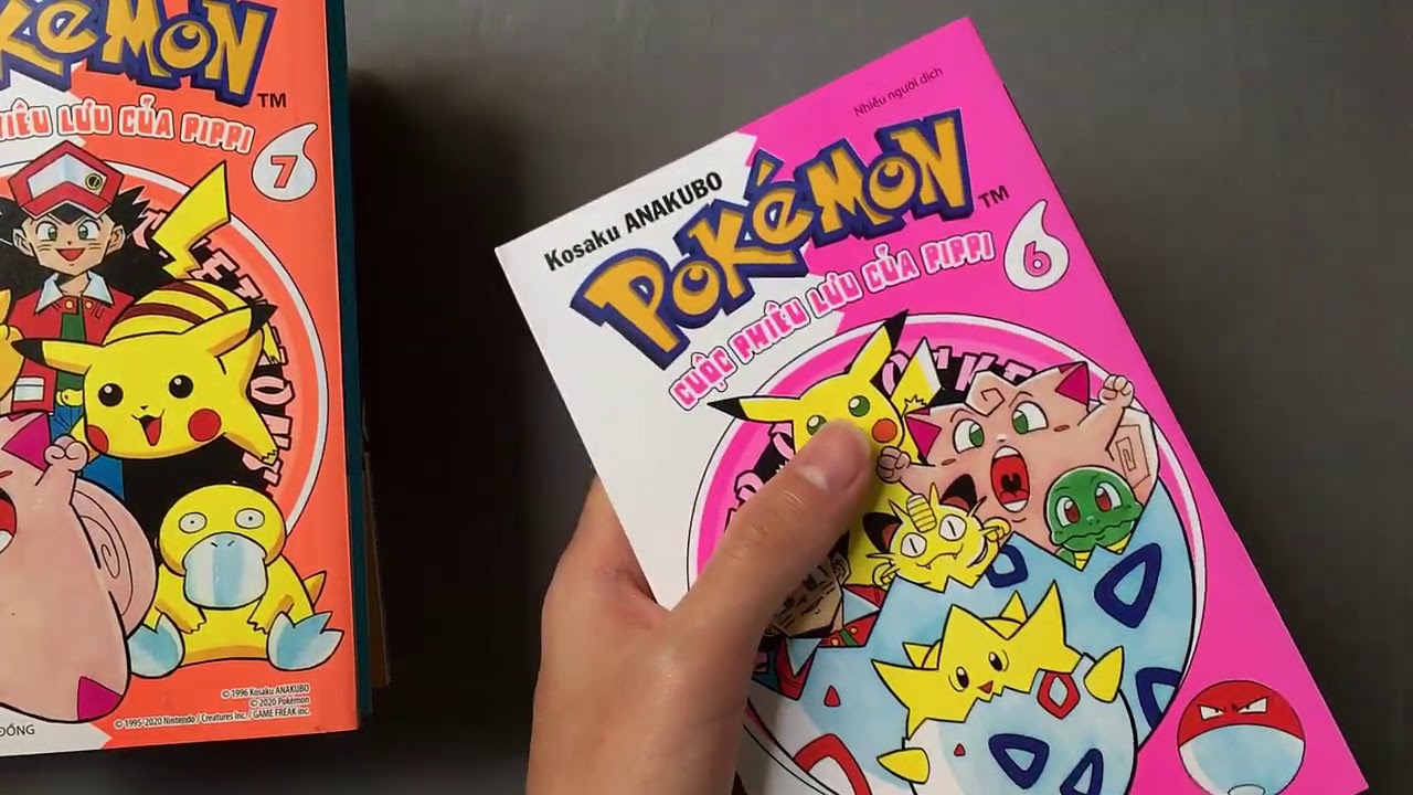 Bọc truyện Pokemon Pipi - Bộ manga siêu bựa của tuổi thơ - YouTube
