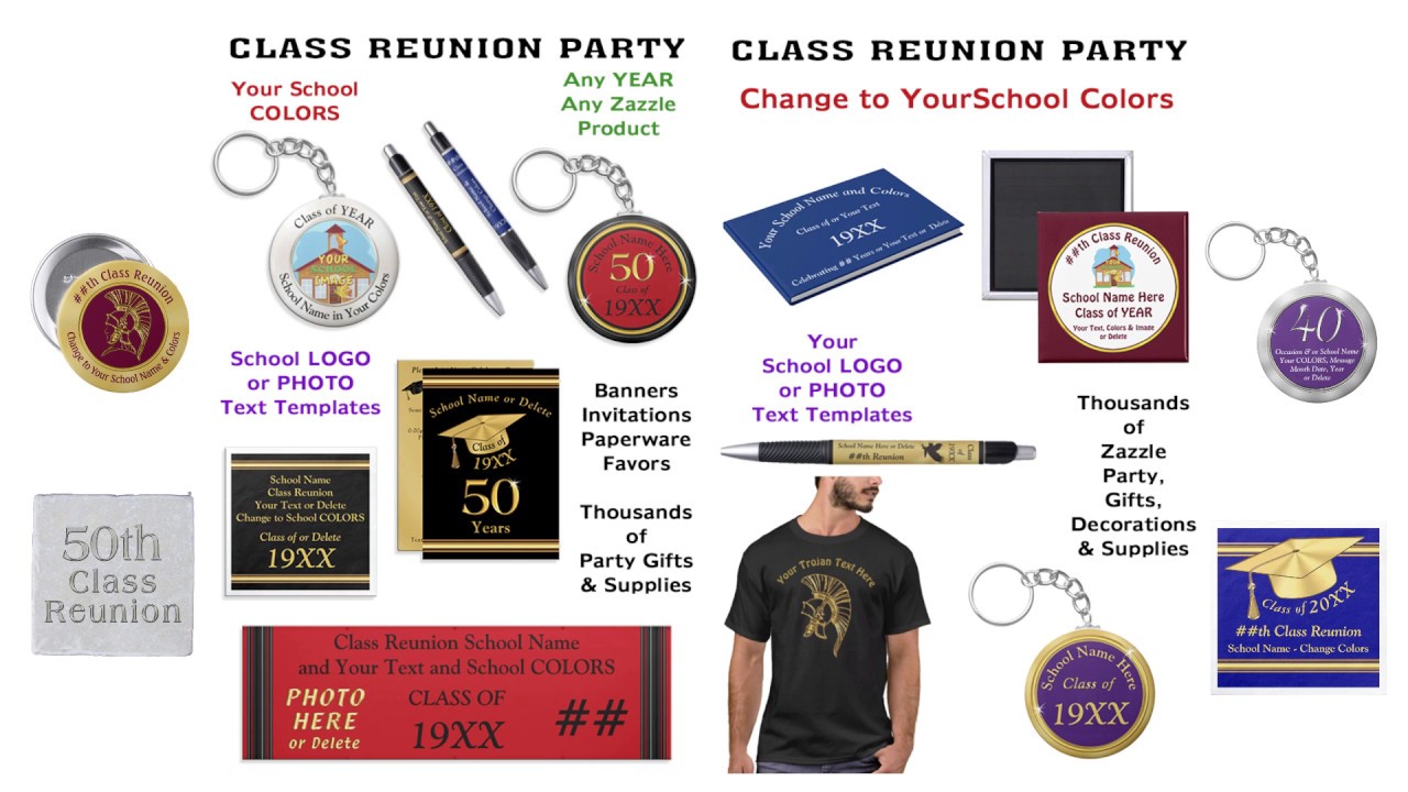 Personalized Class Reunion Gifts And Party Supplies YouTube personalized-class-reunion-gifts-and-party-supplies-youtube