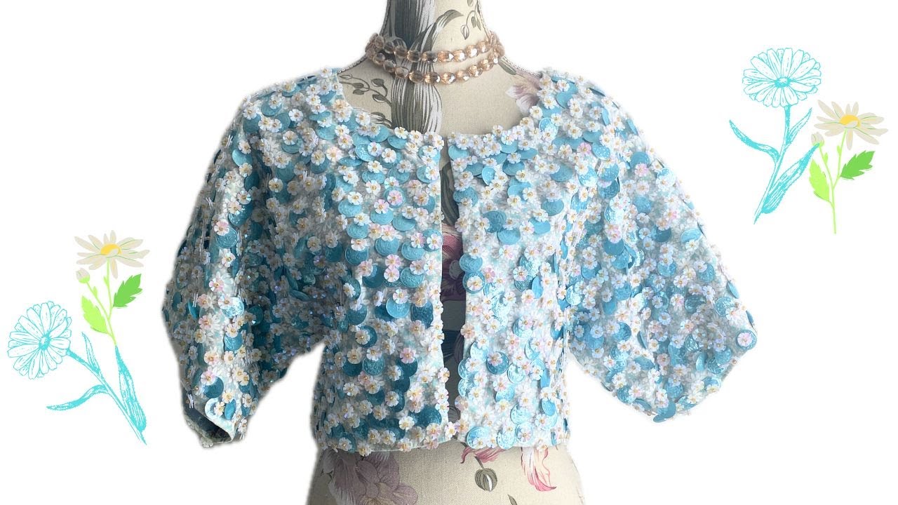 I finished the Daisy jacket! 🌼 S9124 - YouTube
