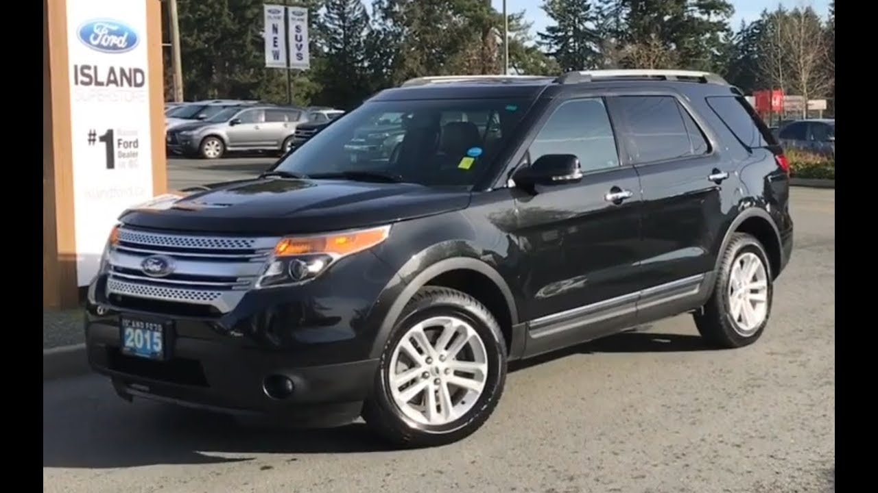 2015 Ford Explorer XLT W/ Heated Seats, Leather, AWD Review| Island ...