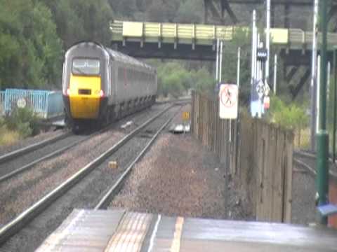 CrossCountry Class 43 HST Through Meadowhall At Speed - YouTube