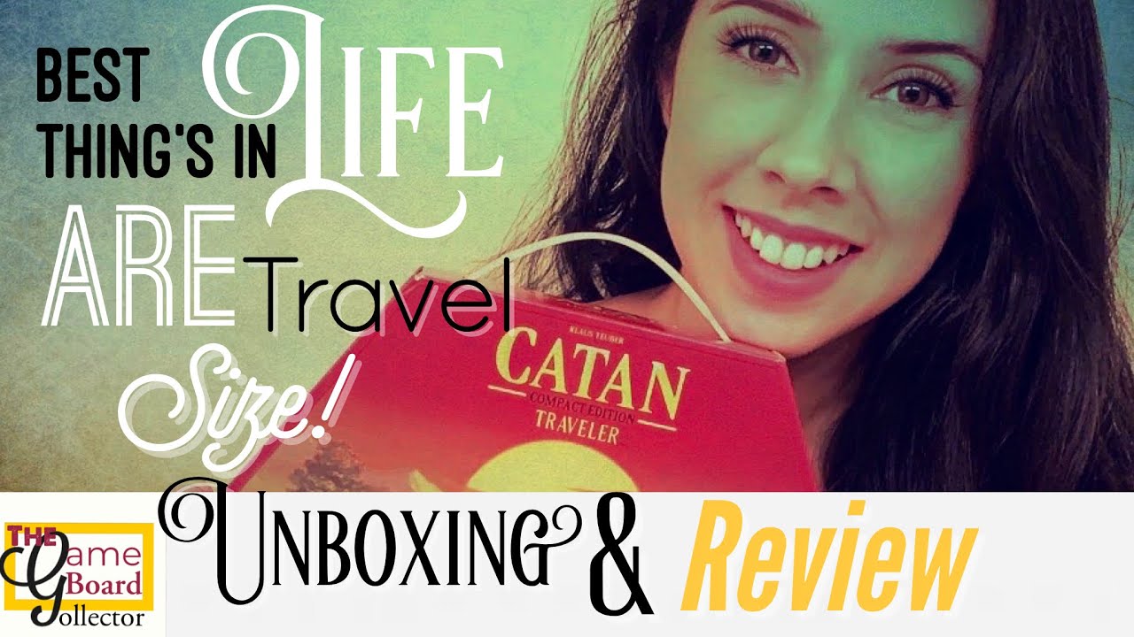Catan traveler unboxing! And review. Catan board game to go. - YouTube