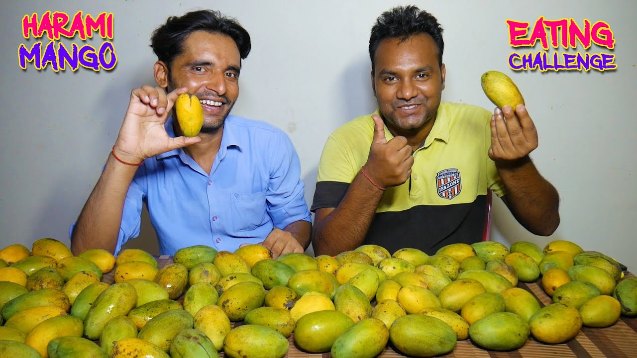Fastest 6KG Aam Eating Challenge | Massive Dasheri Mango Eating ...