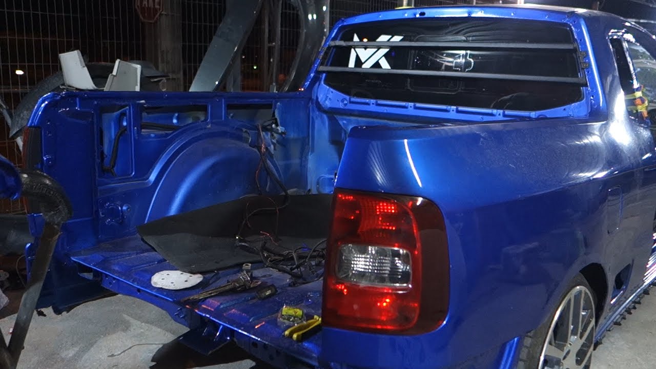 MONTANDO A SAVEIRO AZUL!! - YouTube