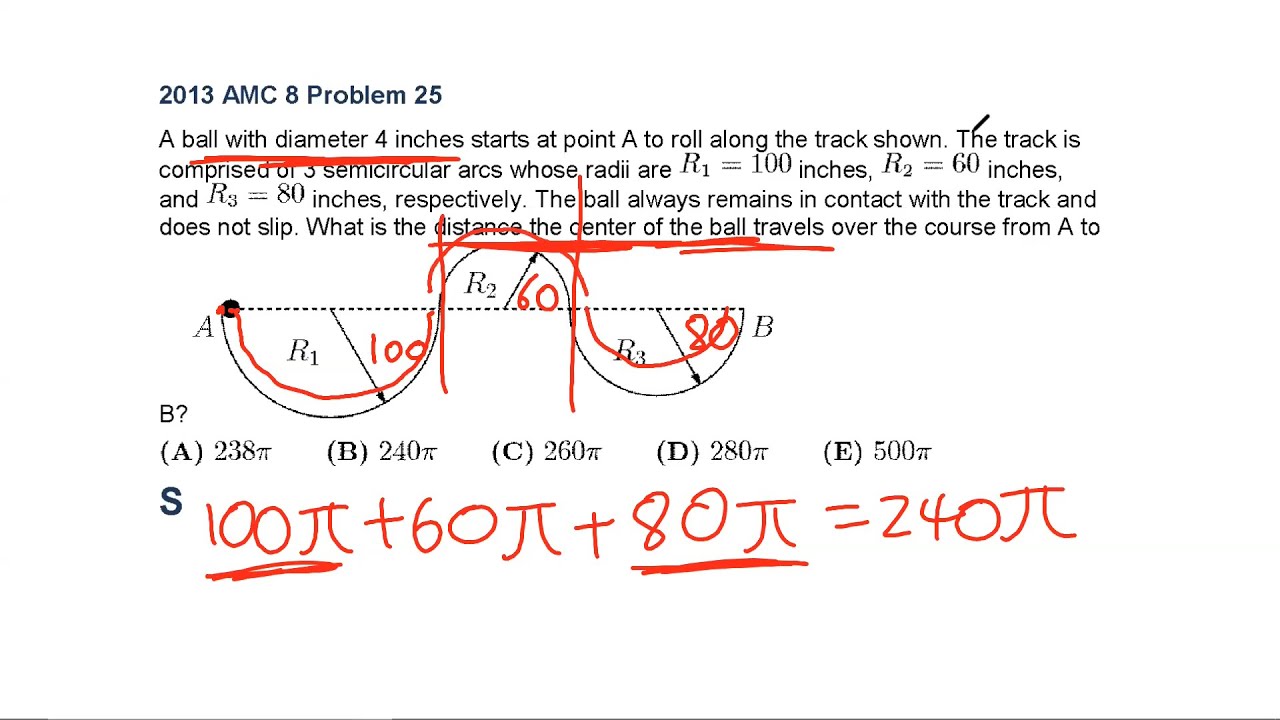 Geometry Problems: Advanced AMC 8 Problem Series 7/22/20 - YouTube