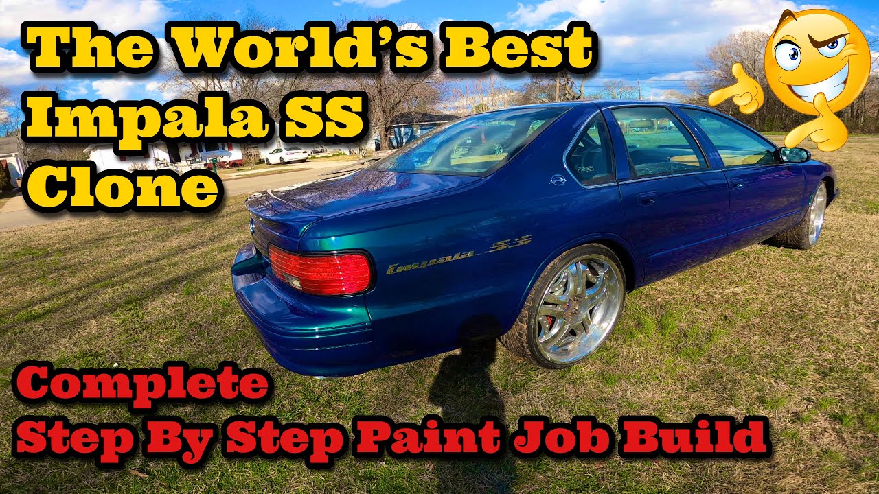 Custom Outrageous Complete Paint Job Build - Dirty Sprite 96 Caprice ...