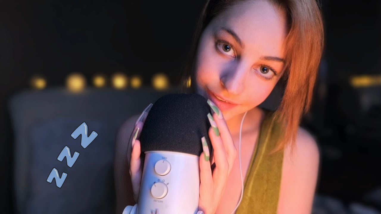 ASMR💤Soft Whispering for a Good Night Sleep (ear to ear) (gentle ramble ...