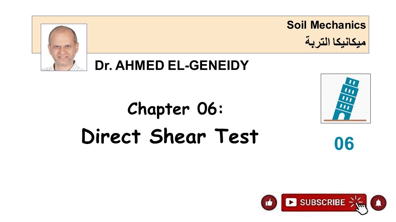 (6/9) Direct Shear Test – Soil Mechanics - YouTube