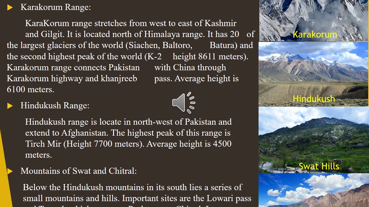 Chapter 3 Physical Features Mountains - YouTube