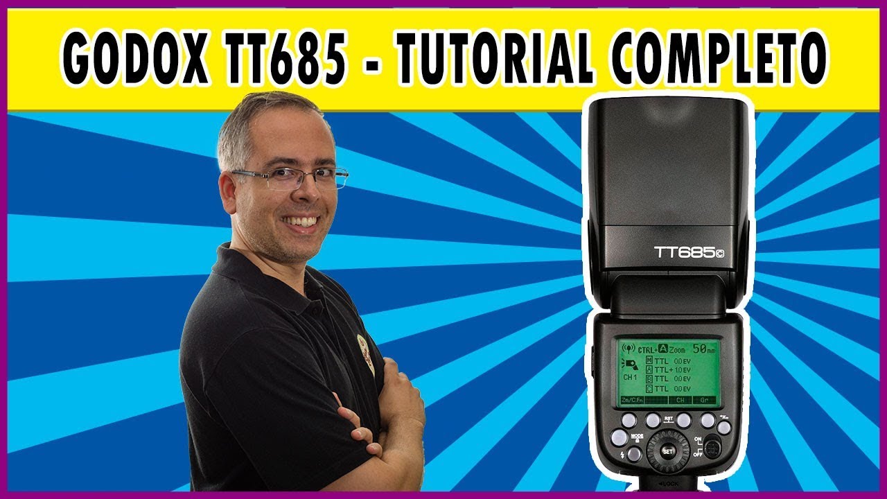 Flash Godox TT685 Tutorial completo em português - YouTube