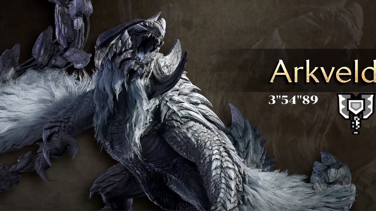 【MHWilds】8★Tempered Arkveld (★★★★) - Charge Blade Solo [3"54"89] - YouTube