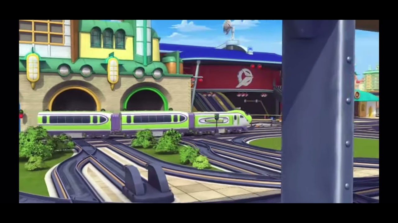 Listening to one of my favorite Chuggington songs - YouTube