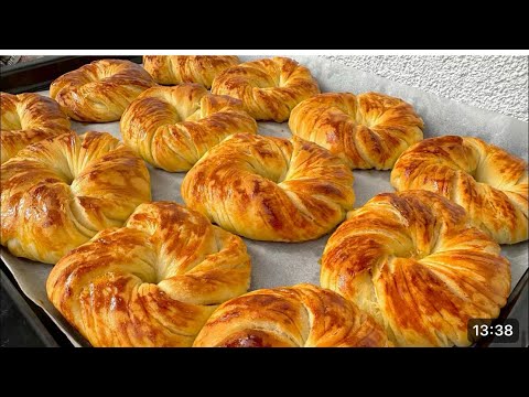 Bir TEPSİ ANINDA BİTTİ ‼️YİYEN TARİF SORUYOR 😋KAT KAT YUMUŞACIK AÇMA TARİFİ💯