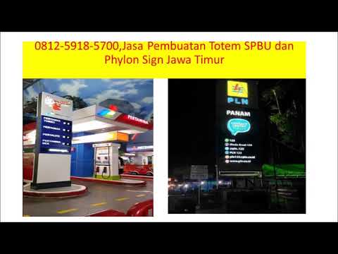 Terbaik, Jasa pembuatan totem SPBU,Phylon Sign Blitar, 081259185700 ...