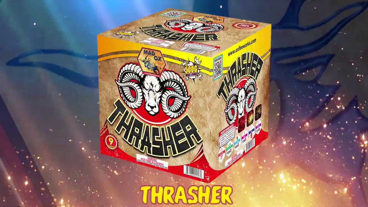 OX5802 Pyro Overdose - Mad Ox Fireworks -500G - YouTube