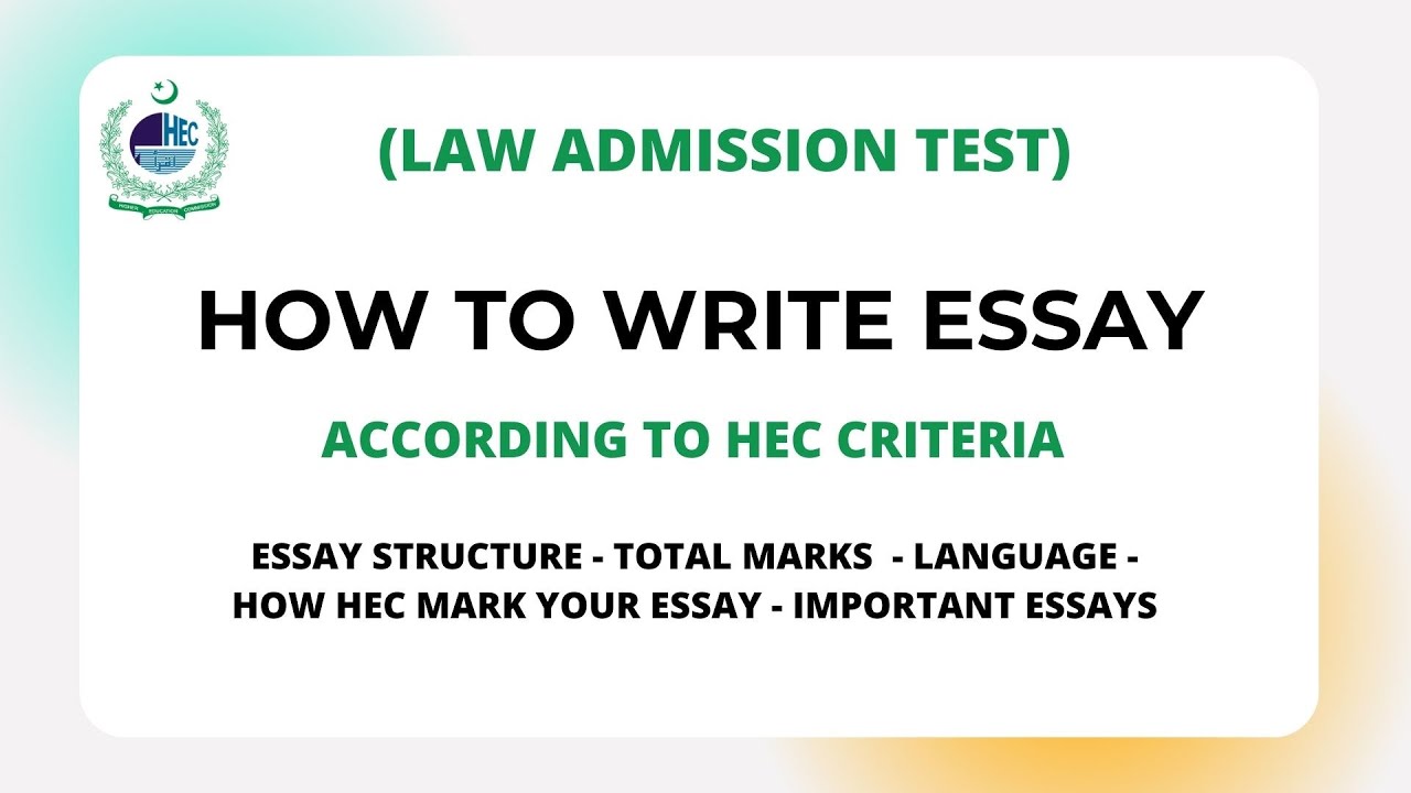 How to write essay in LAT test | How to write essay in law admission ...