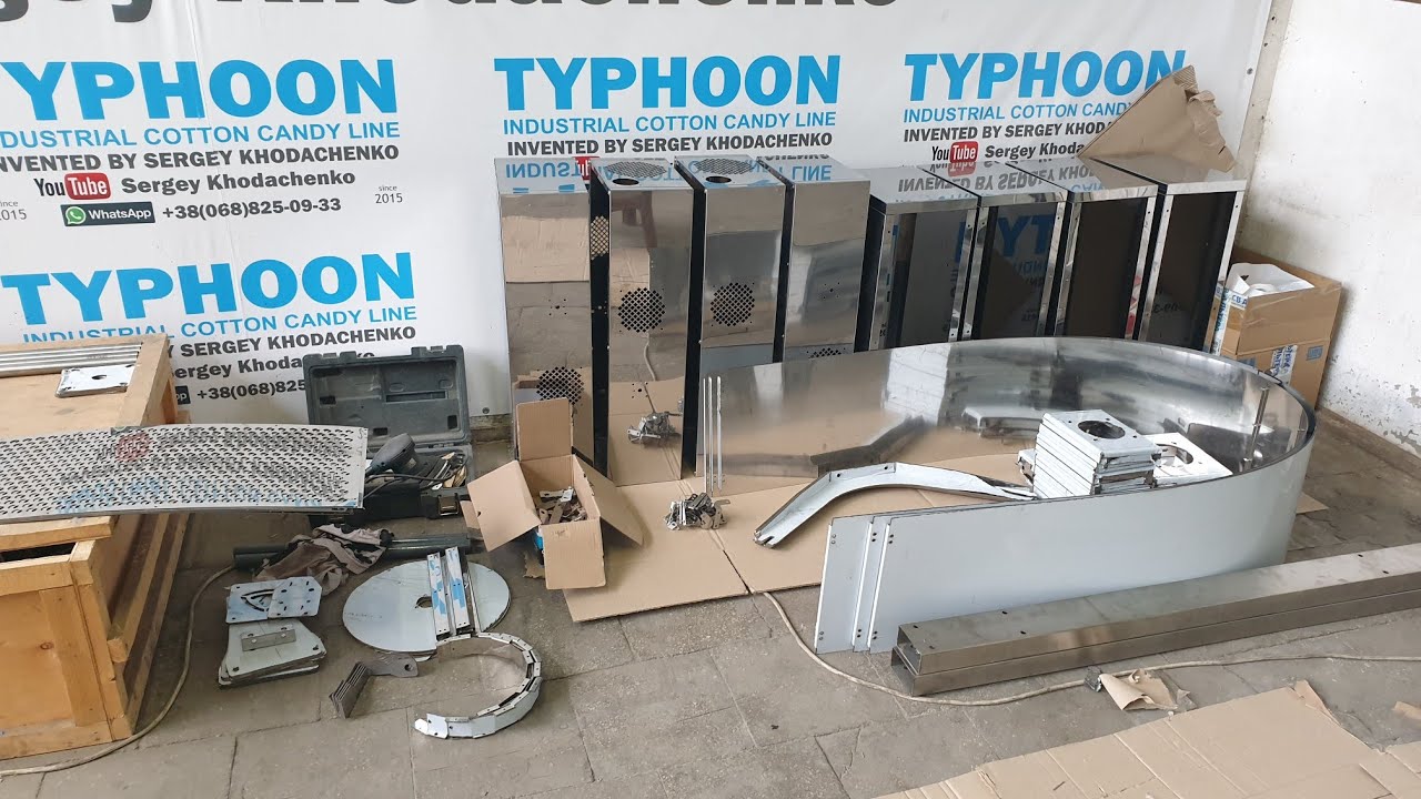 27 may 2023. The assembly of the Typhoon line continues. - YouTube