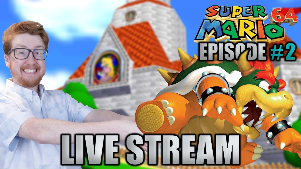 Ascending the Peach's Star Filled Castle - Super Mario 64 (Episode 2 ...