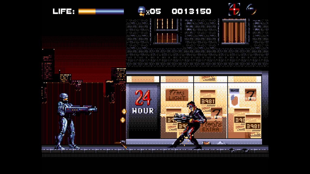Robocop vs the Terminator (Sega Genesis) - Vizzed.com GamePlay - YouTube