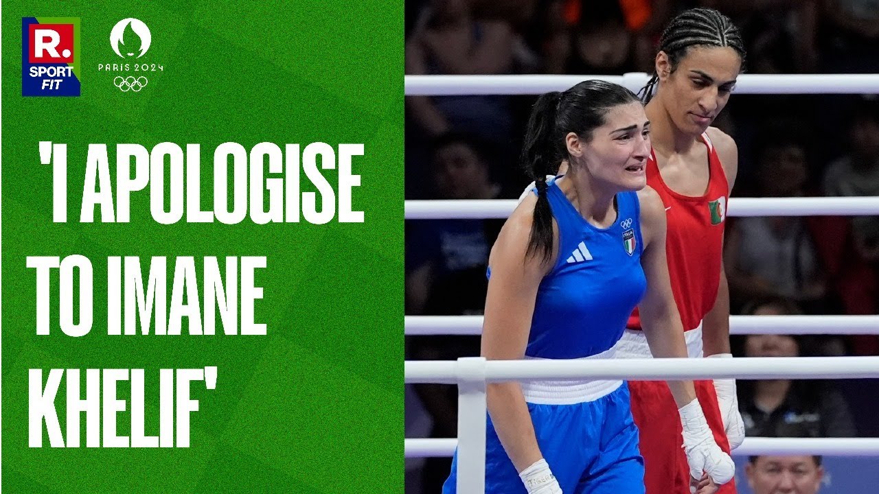After Paris Olympics Gender Row, Italian Boxer Apologises to Algeria's ...