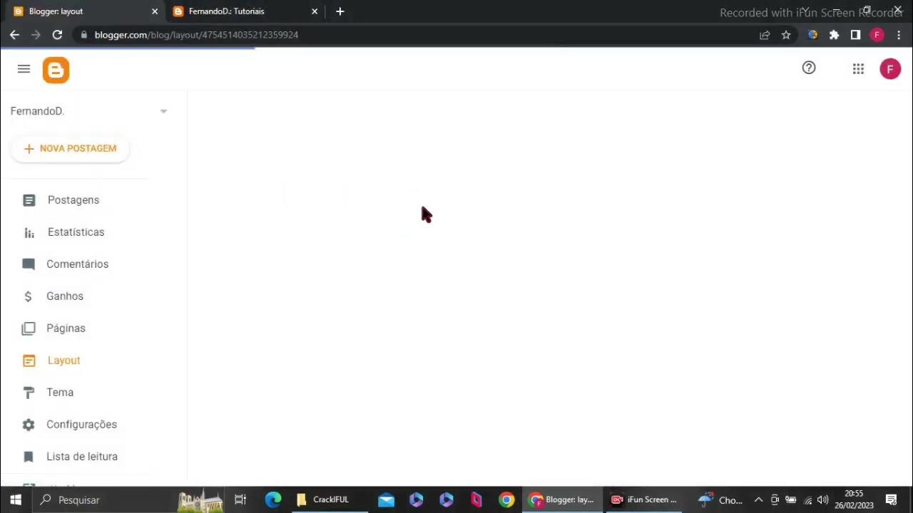 Criando Menus no blogger - YouTube