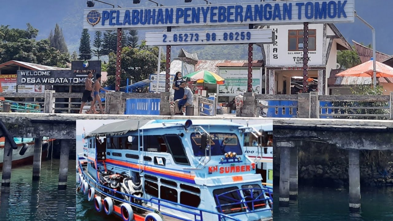 penyeberangan Seru Dari Ajibata Naik Ferry Ke Tomok, Pulau Samosir ...