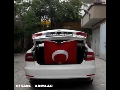 Yeni Akim Araba Bağacından Türk Bayrağı Çıkıyor - Efsane