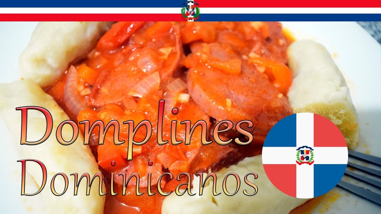 Domplines Dominicanos - Cocinando con Yolanda - YouTube
