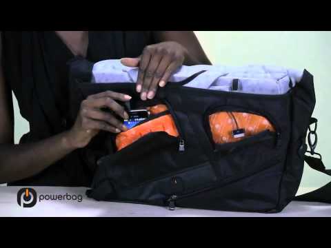 A Guide to Powerbag by ful 3000 mAH Laptop Messenger Bag - YouTube