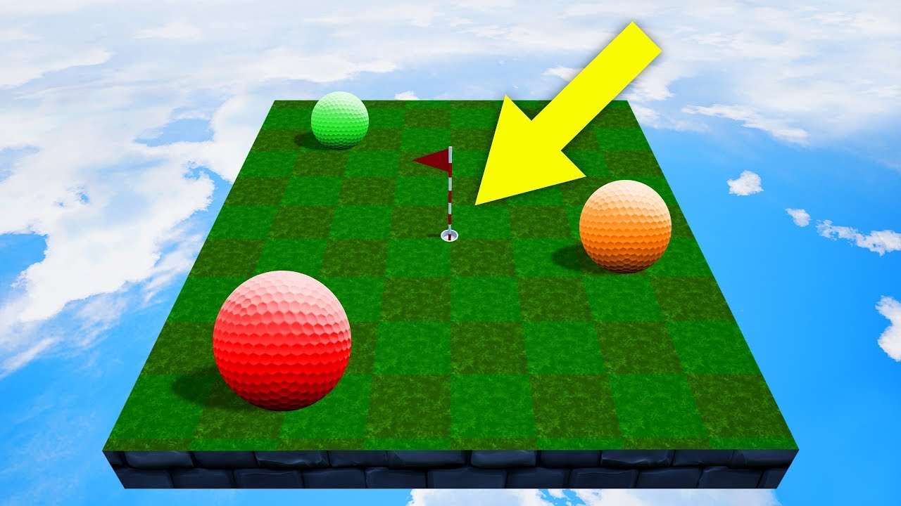 PLAYING ON A MINIATURE GOLF COURSE! (Golf It) - YouTube