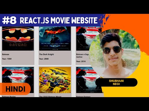 React Movie Project Using Props | React.js Full Course #8 - YouTube