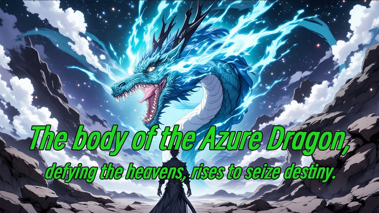 The body of the Azure Dragon, defying the heavens, rises to seize ...