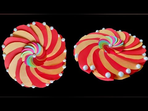 Paper Ka Phool Banana | Kagaj Ka Fool Banane Ka Tarika | Easy Paper ...